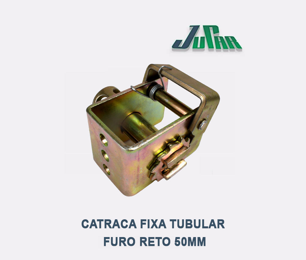 Catraca Fixa Tubular Furo Reto 50MM - Atacado - Fabrica de Ganchos ...